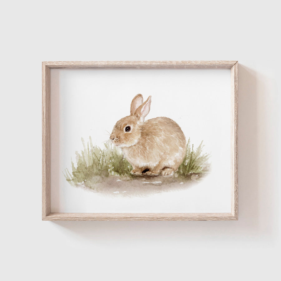Forest Bunny Art Print | Made in the USA | Fox Hollow Studios – Tabitha ...
