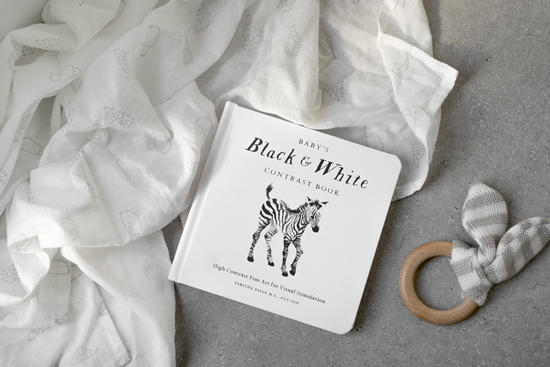 Baby's Black and White Contrast Book: High-Contrast Art Tabitha Paige